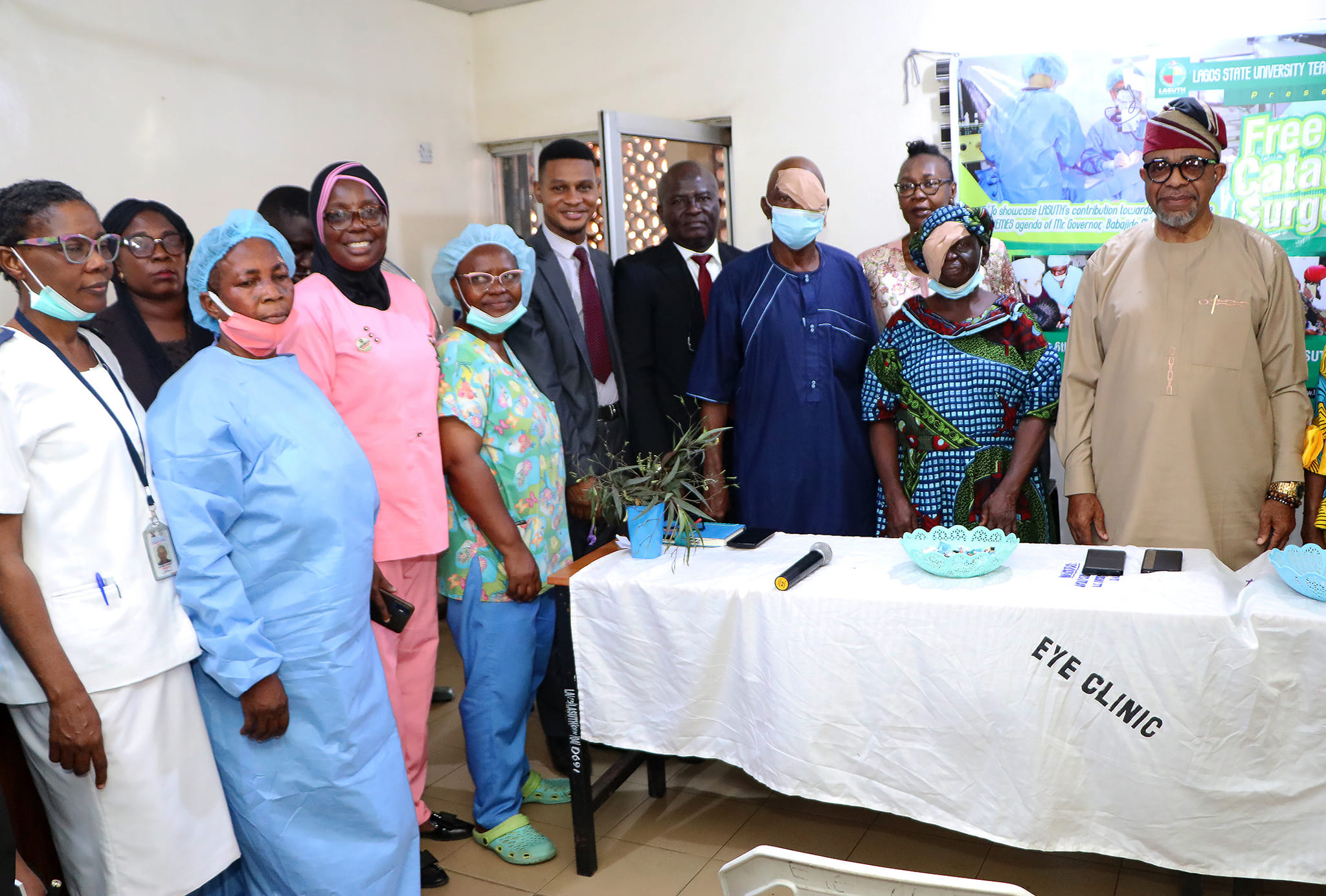 LASUTH Holds Free Cataract Surgery For Residents Of Ojokoro Community ...